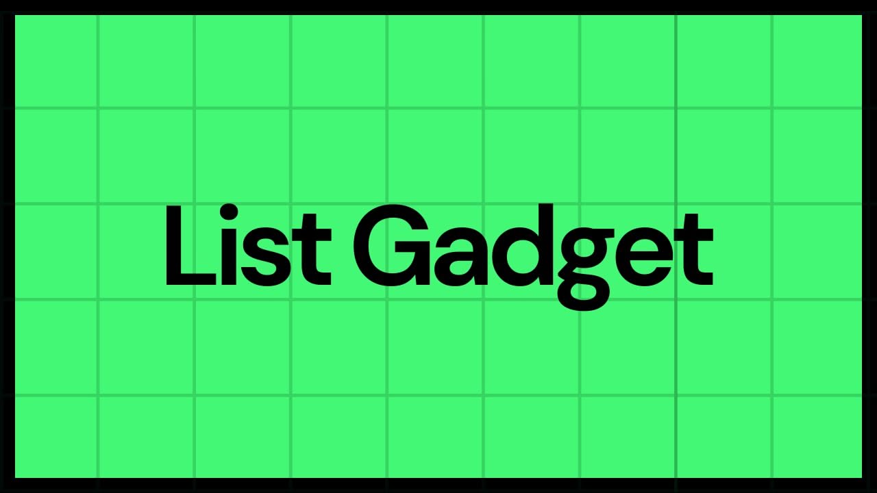 List Gadget - The Secret Weapon for Email Marketers